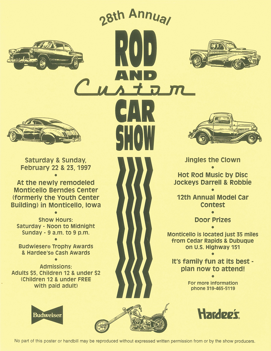 50 Years of Posters – Rod and Custom Car Show