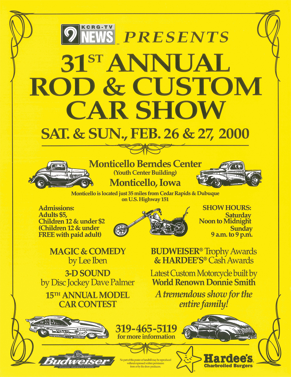 50 Years of Posters – Rod and Custom Car Show