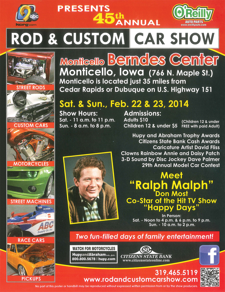 50 Years of Posters – Rod and Custom Car Show