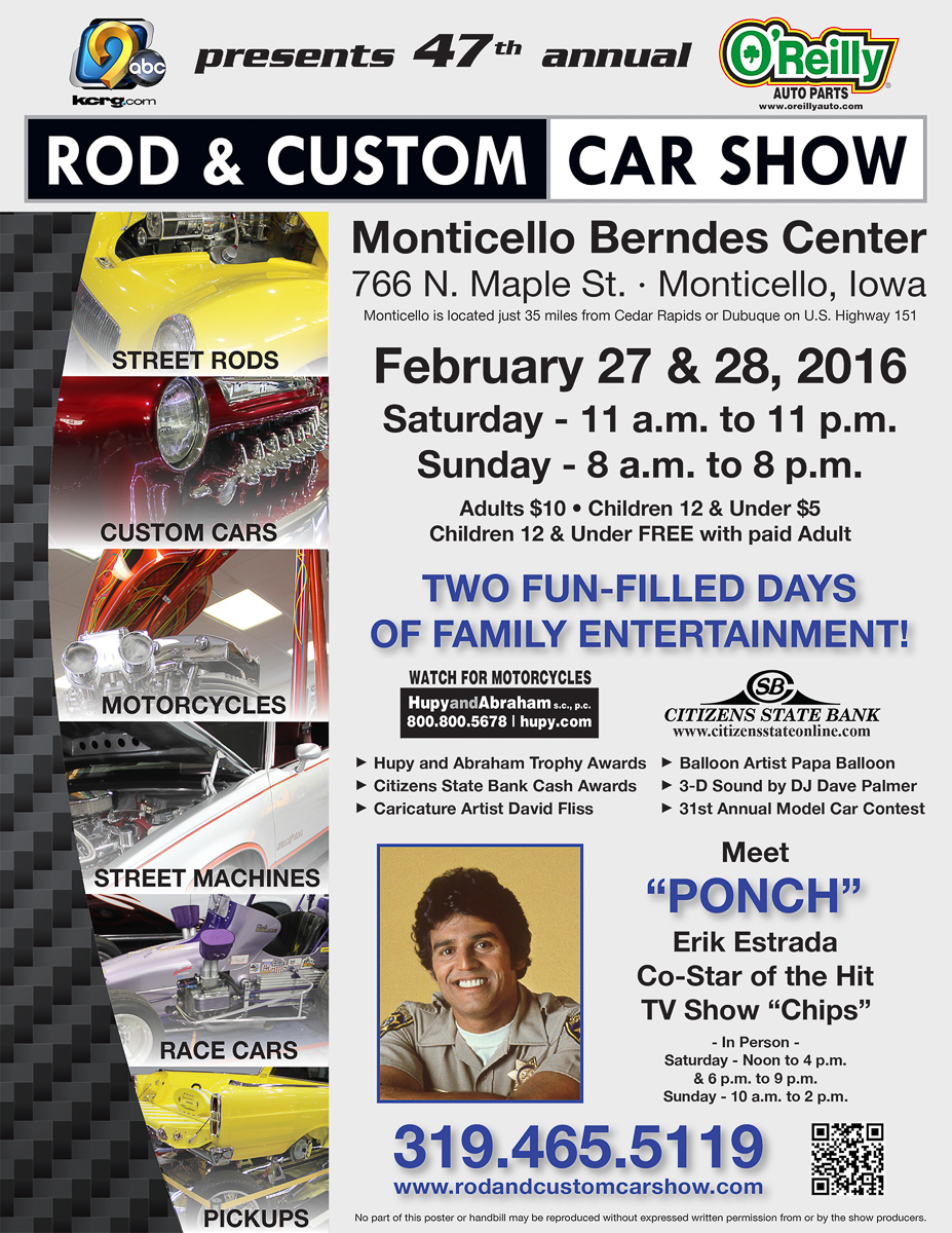 50 Years of Posters – Rod and Custom Car Show